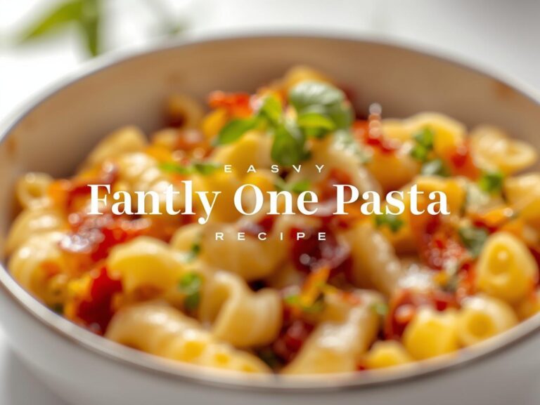 Easy Creamy Bacon One Pot Pasta – Foodie Cookies