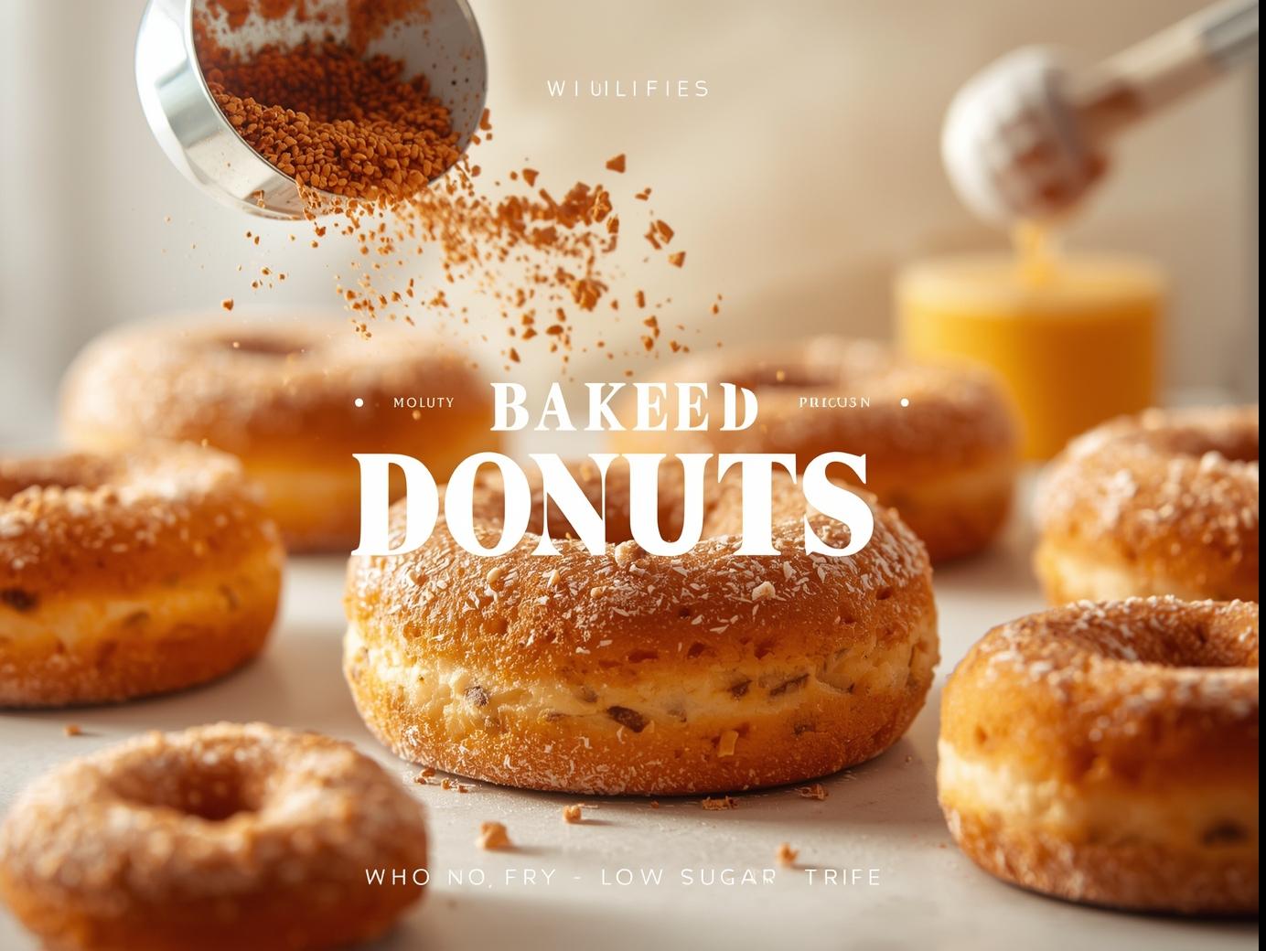 Fluffy & Healthy Baked Donuts – No Fry, Low Sugar Recipe – Foodie Cookies